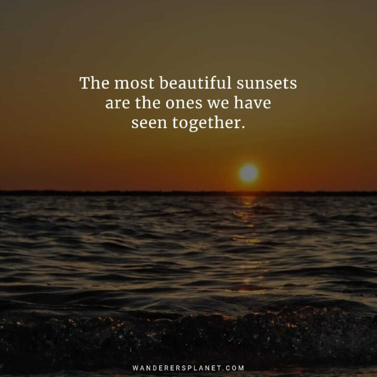 100+ Beautiful instagram captions for sunset pictures